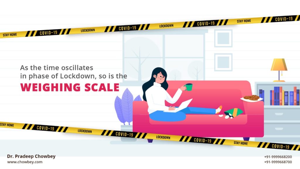 The hazardous pandemic: How lockdown is affecting weight gain